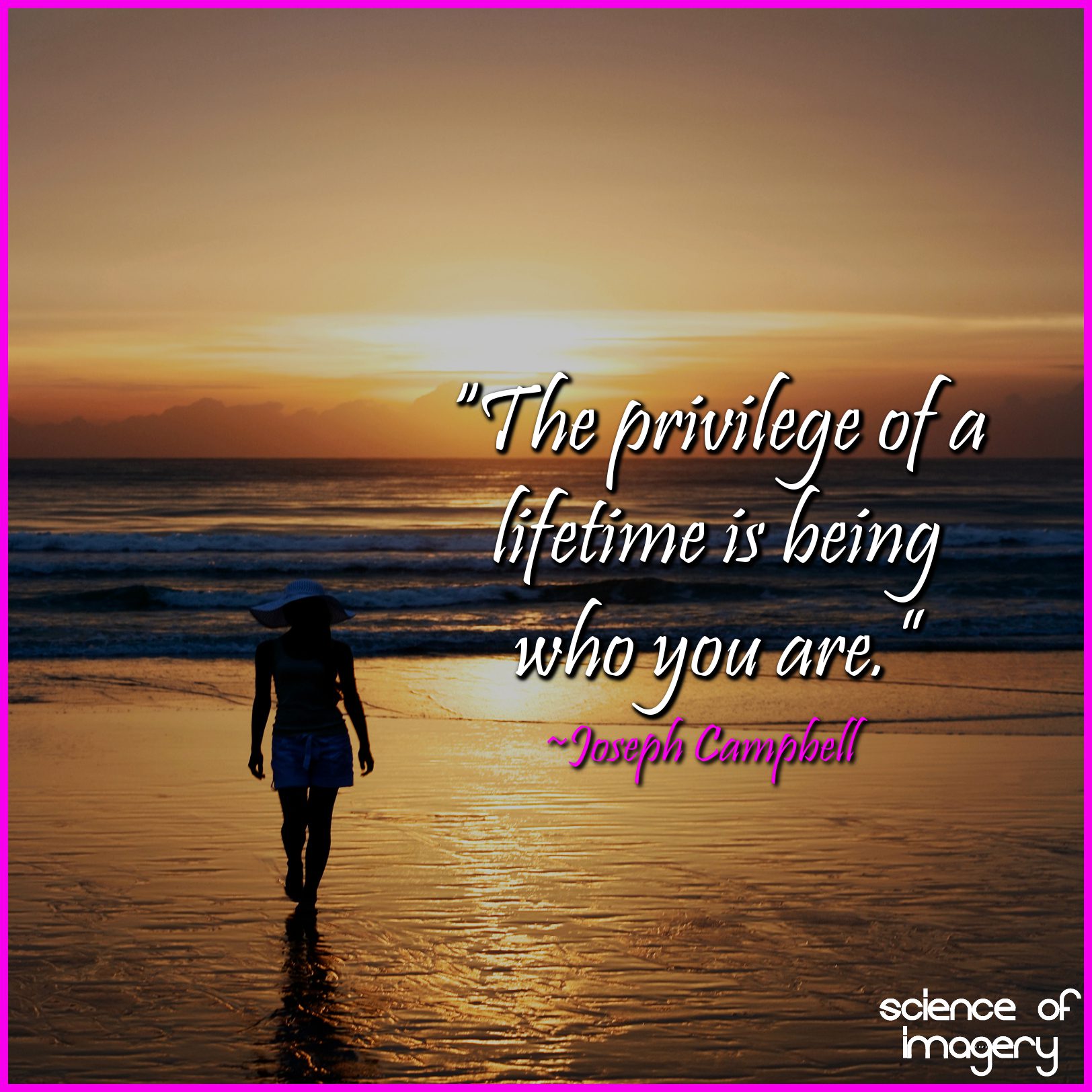 Be Yourself, You Are Amazing | Science Of Imagery