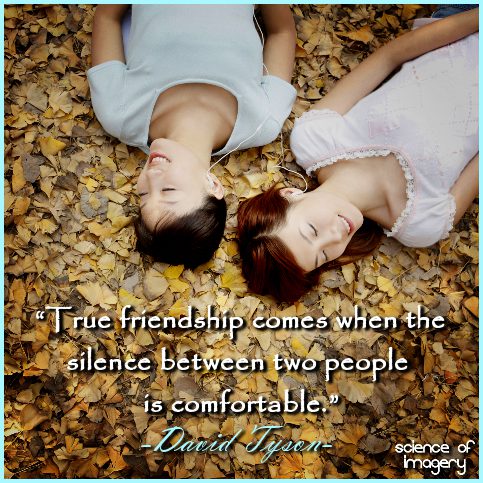 Enjoy The Comfort True Friends Offer | Science Of Imagery