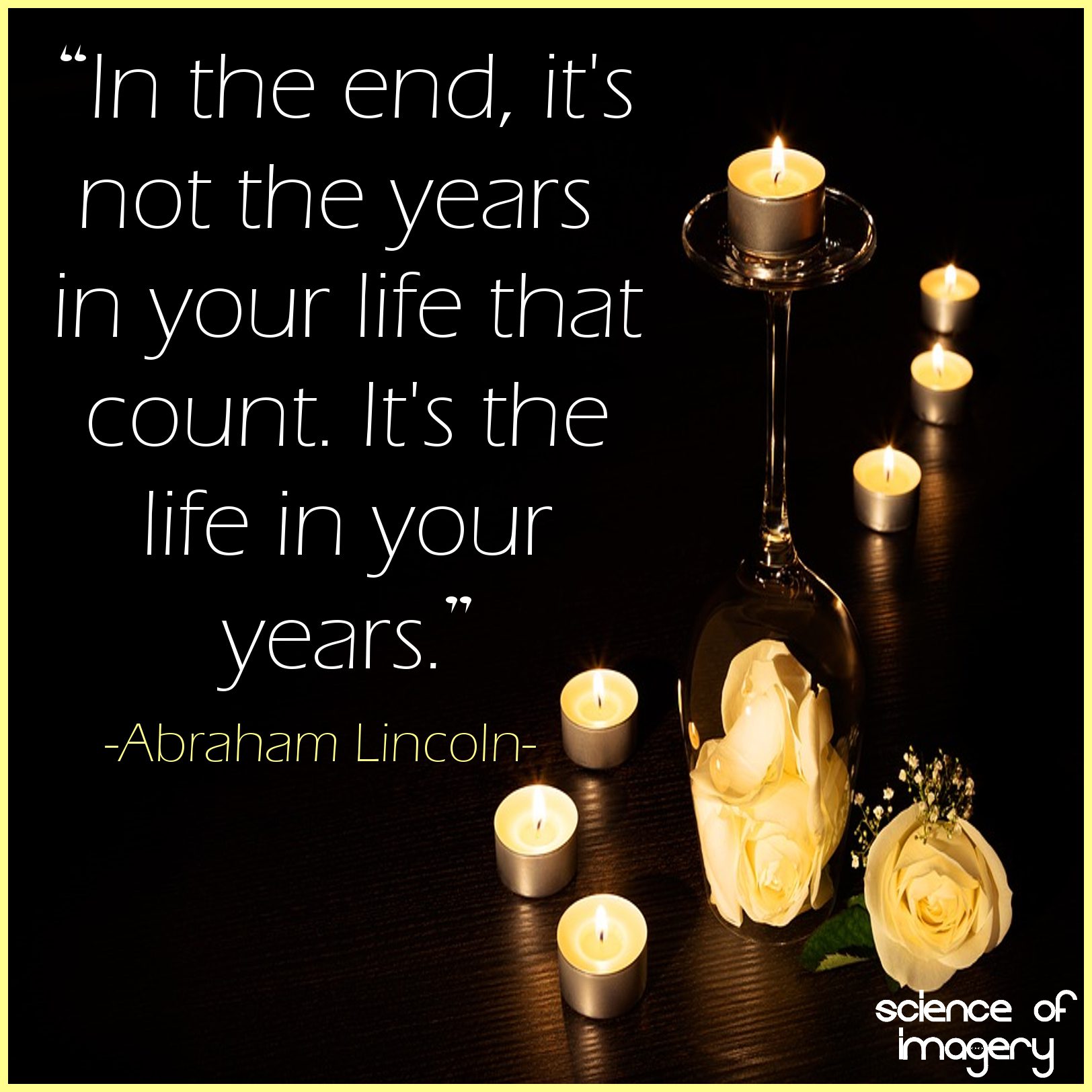 Make Life Count | Science Of Imagery