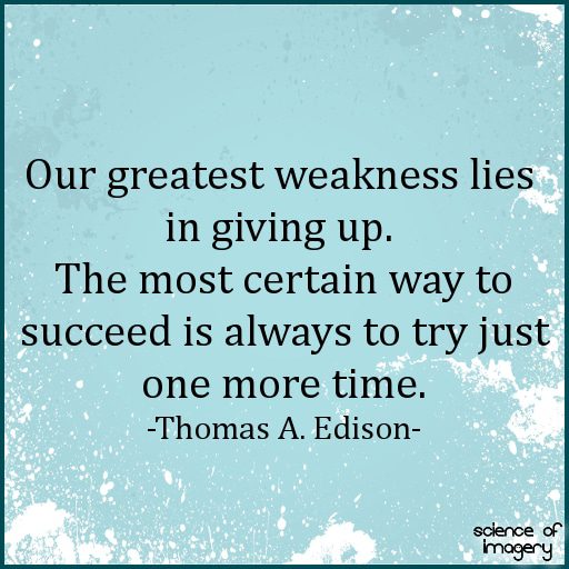 Fight For Your Dreams And Never Give Up | Science Of Imagery